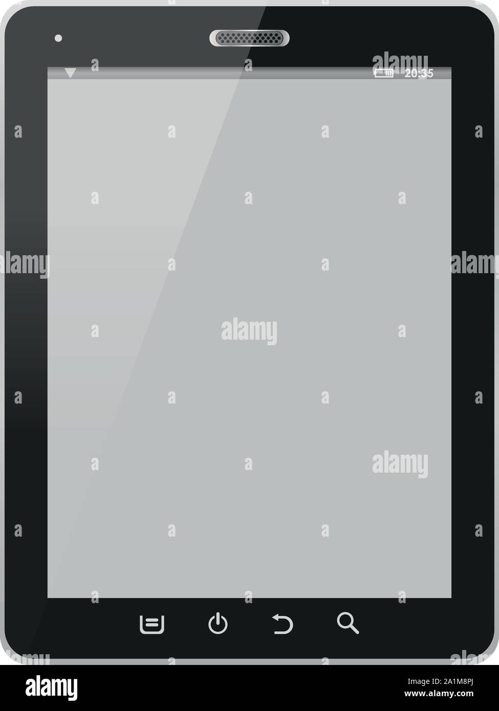 Tablet Logo, Computer Logo, Green IT Vector Stock Vector Image & Art ...