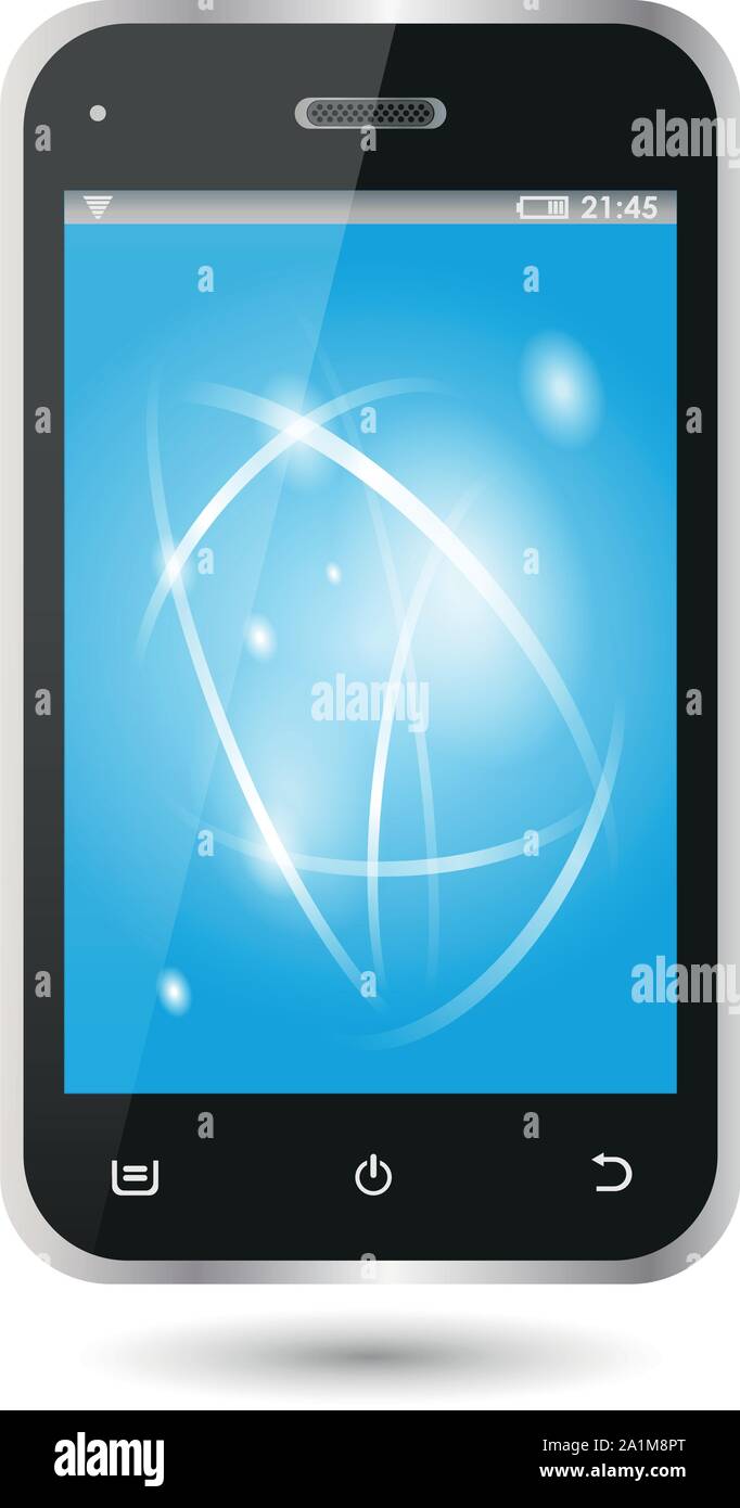 Realistic mobile phone logo hi-res stock photography and images - Alamy