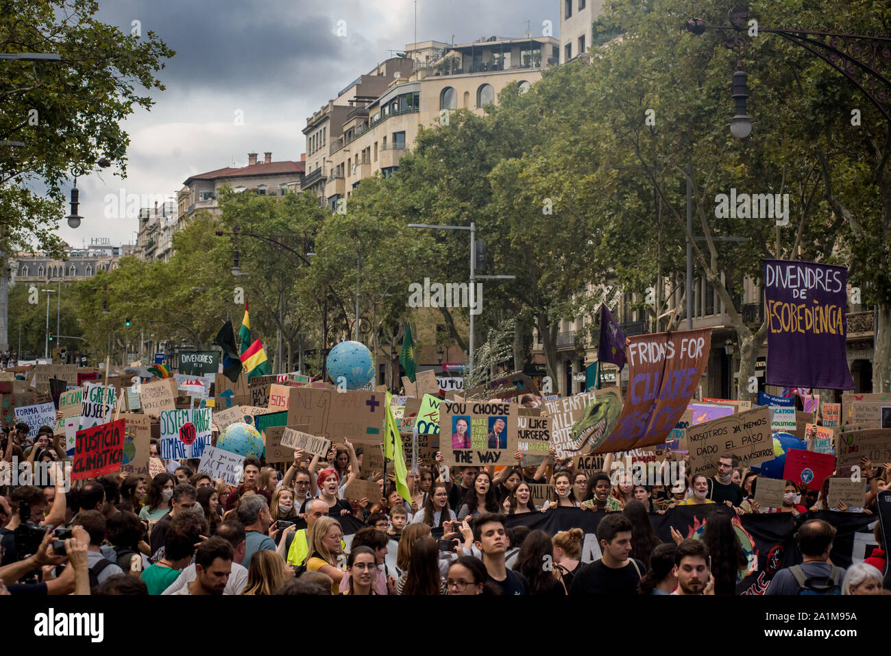 Climate change slogans hi-res stock photography and images - Alamy