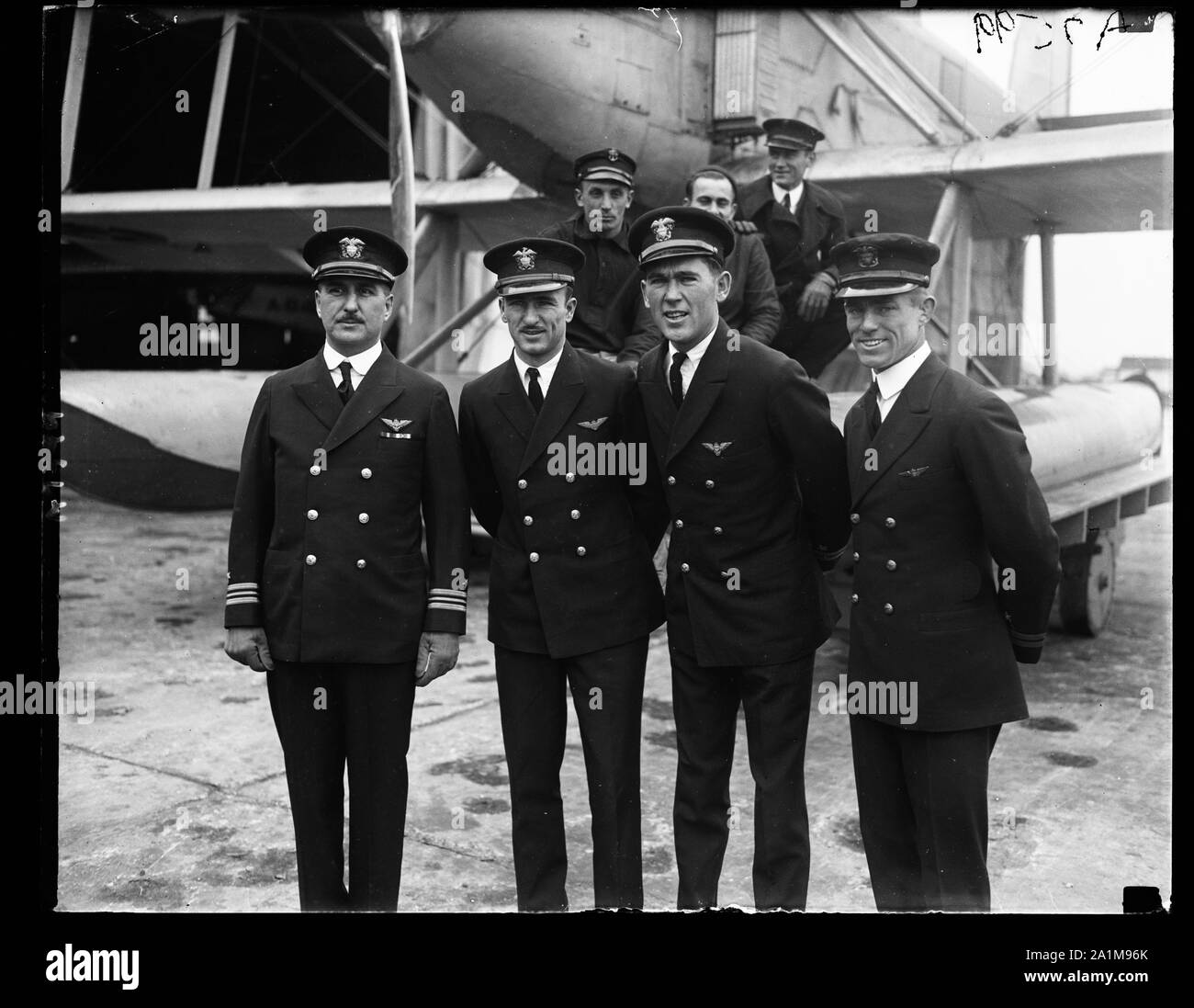 Officers appointed to compose the new Navy Scouting Air Squadron No. 3 ...