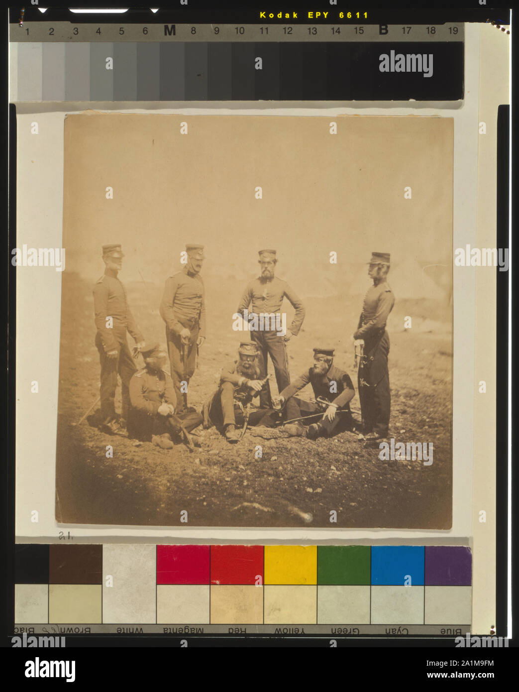 Officers of the 68th Regiment Stock Photo - Alamy