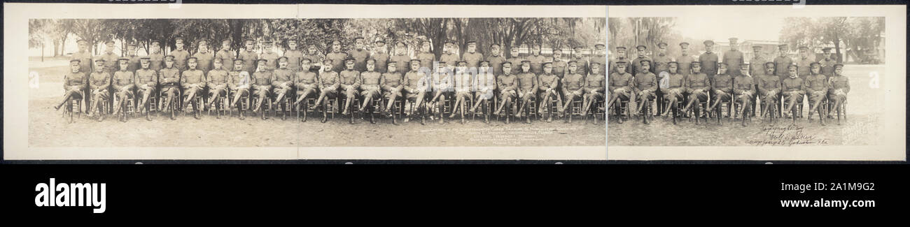 Officers of the Quartermaster Corps Training and Mobilization Camp at ...