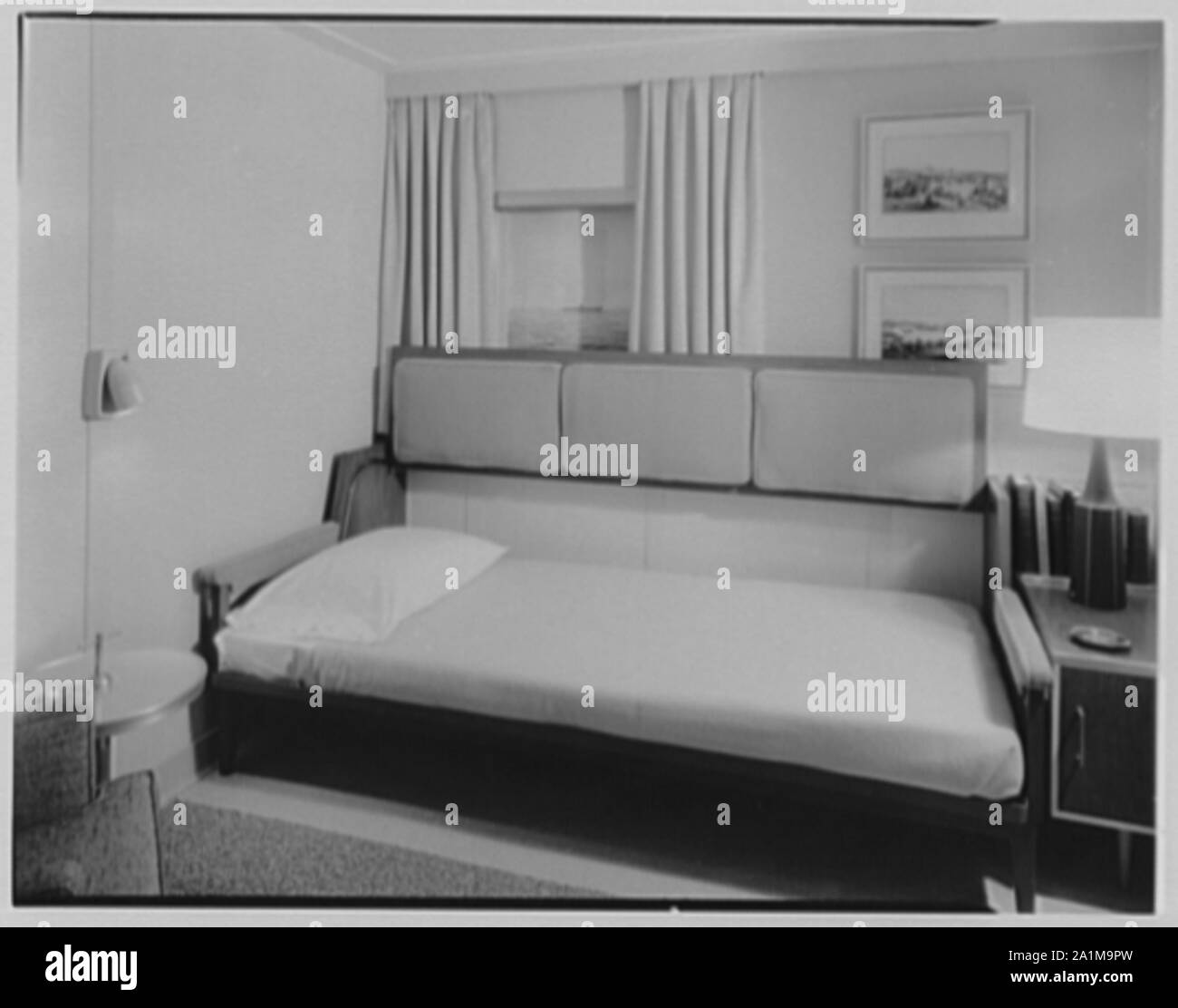 Officers' quarters mock-up Stock Photo - Alamy