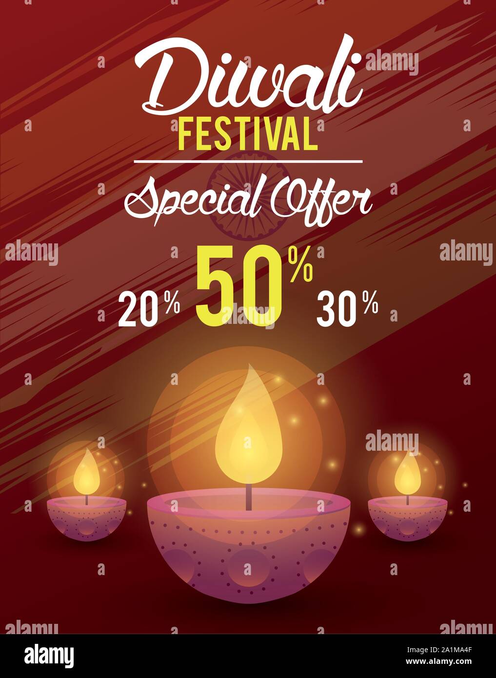 Diwali Festival Indian Offer Design Stock Vector Image & Art - Alamy