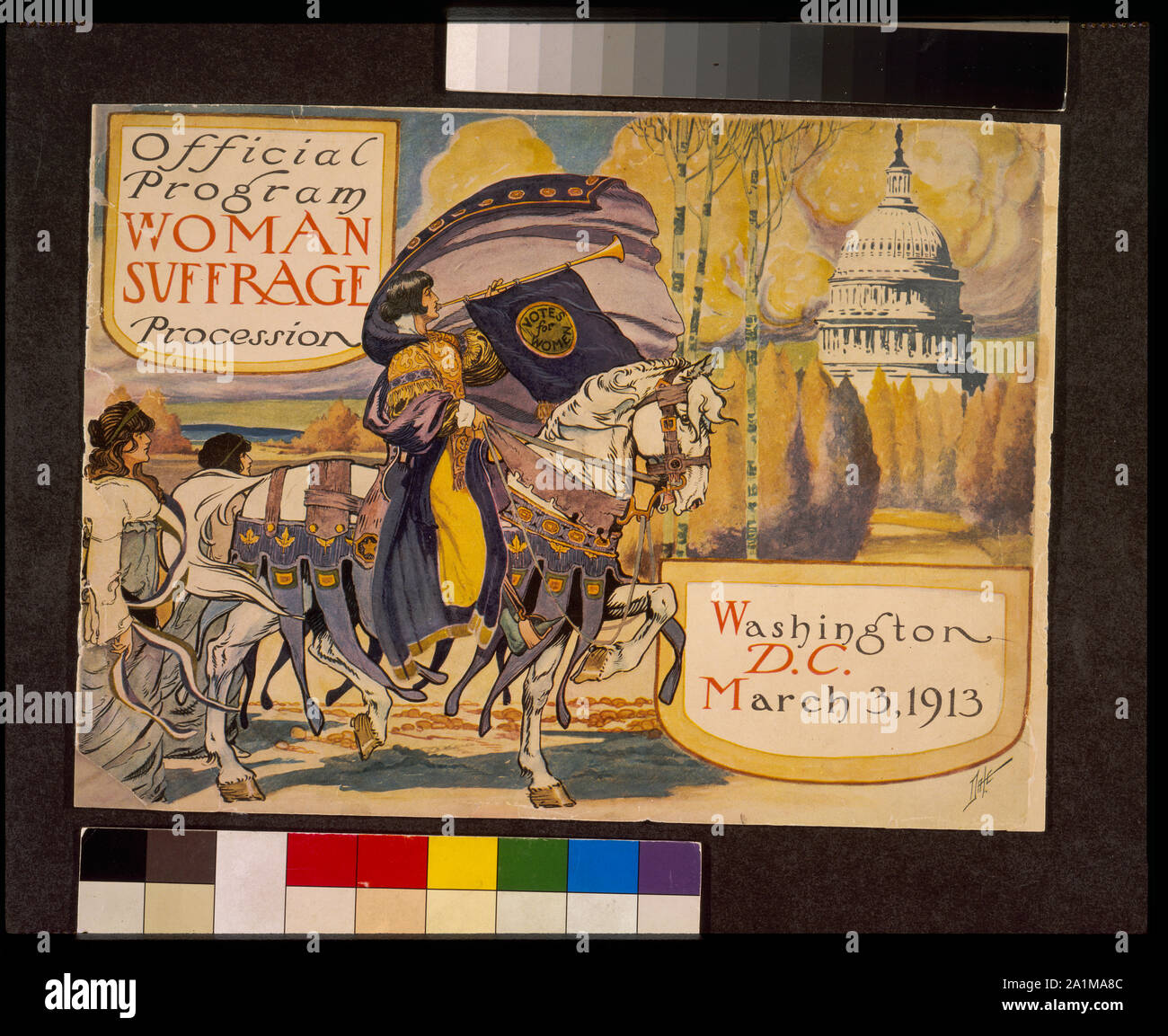 1913 women's suffrage march hi-res stock photography and images - Alamy
