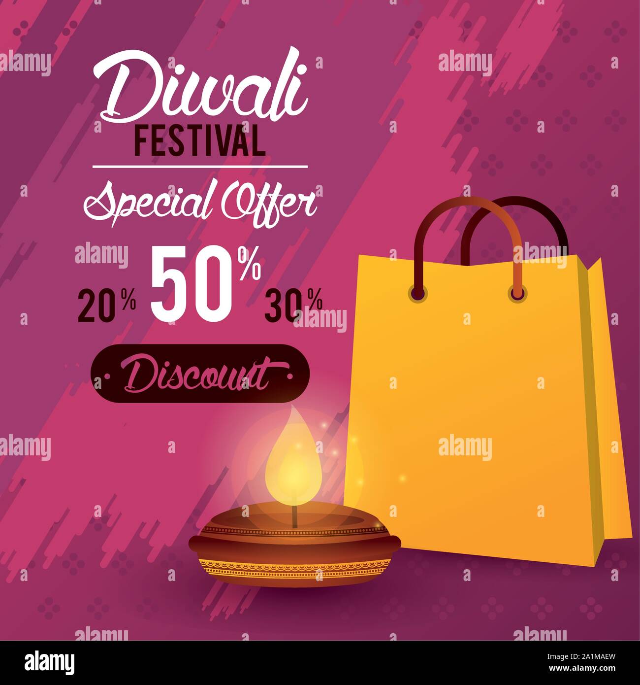 Diwali Festival Indian Offer Design Stock Vector Image & Art - Alamy