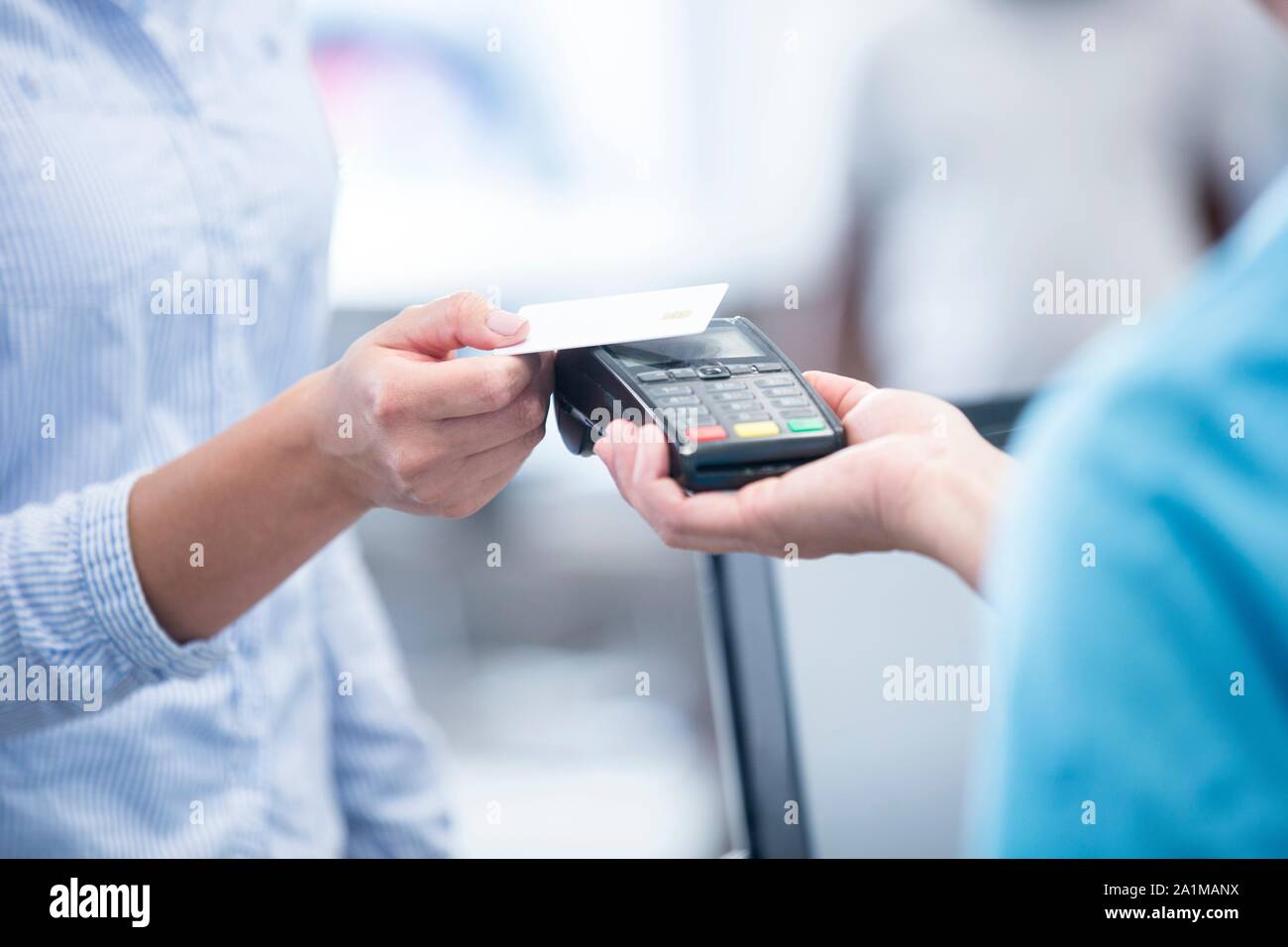 Contactless payment terminal hi-res stock photography and images - Alamy