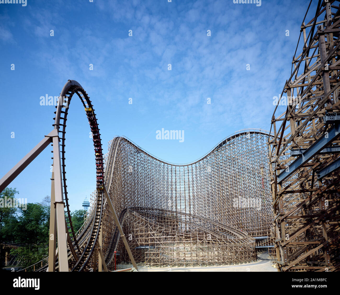 Kings island coaster hi-res stock photography and images - Alamy