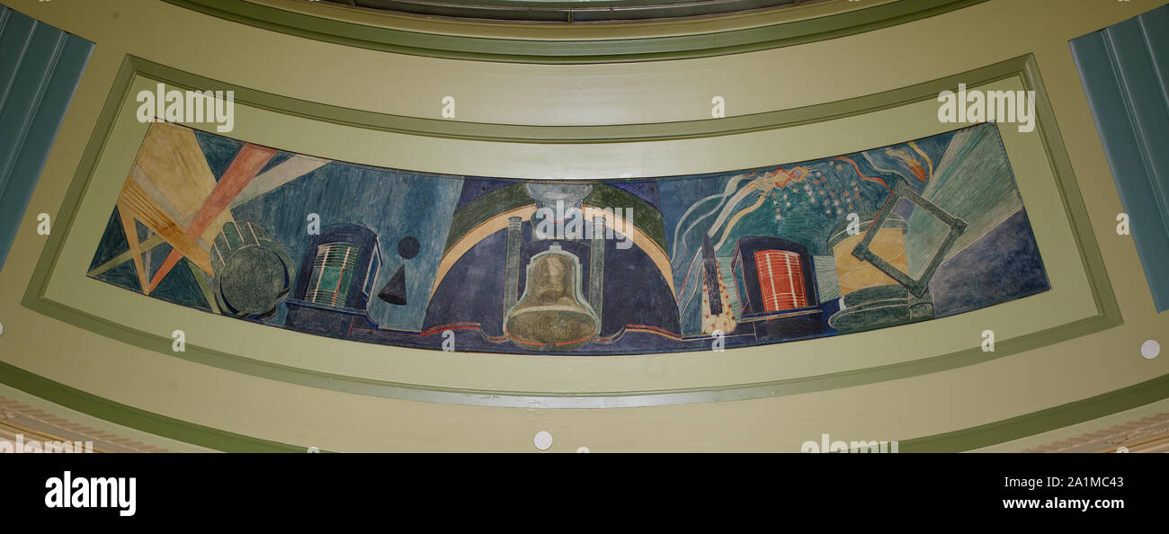 Oil painting Derelicts, Drifting Obstructions located on first floor ...