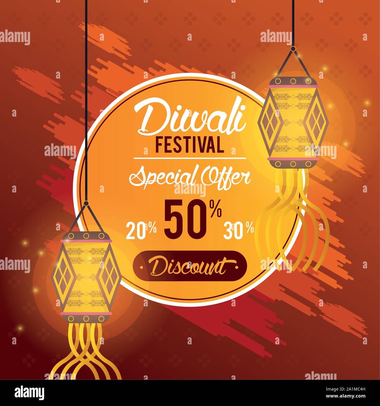 Diwali Festival Indian Offer Design Stock Vector Image & Art - Alamy