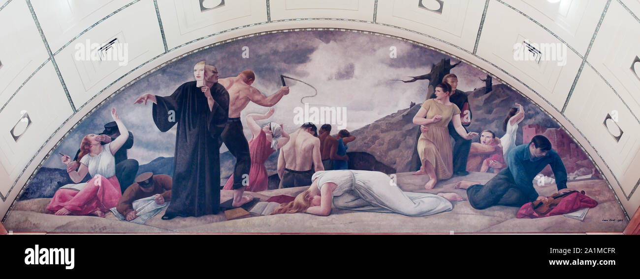 Oil painting Justice Defeated in the Attorney General Conference Room ...