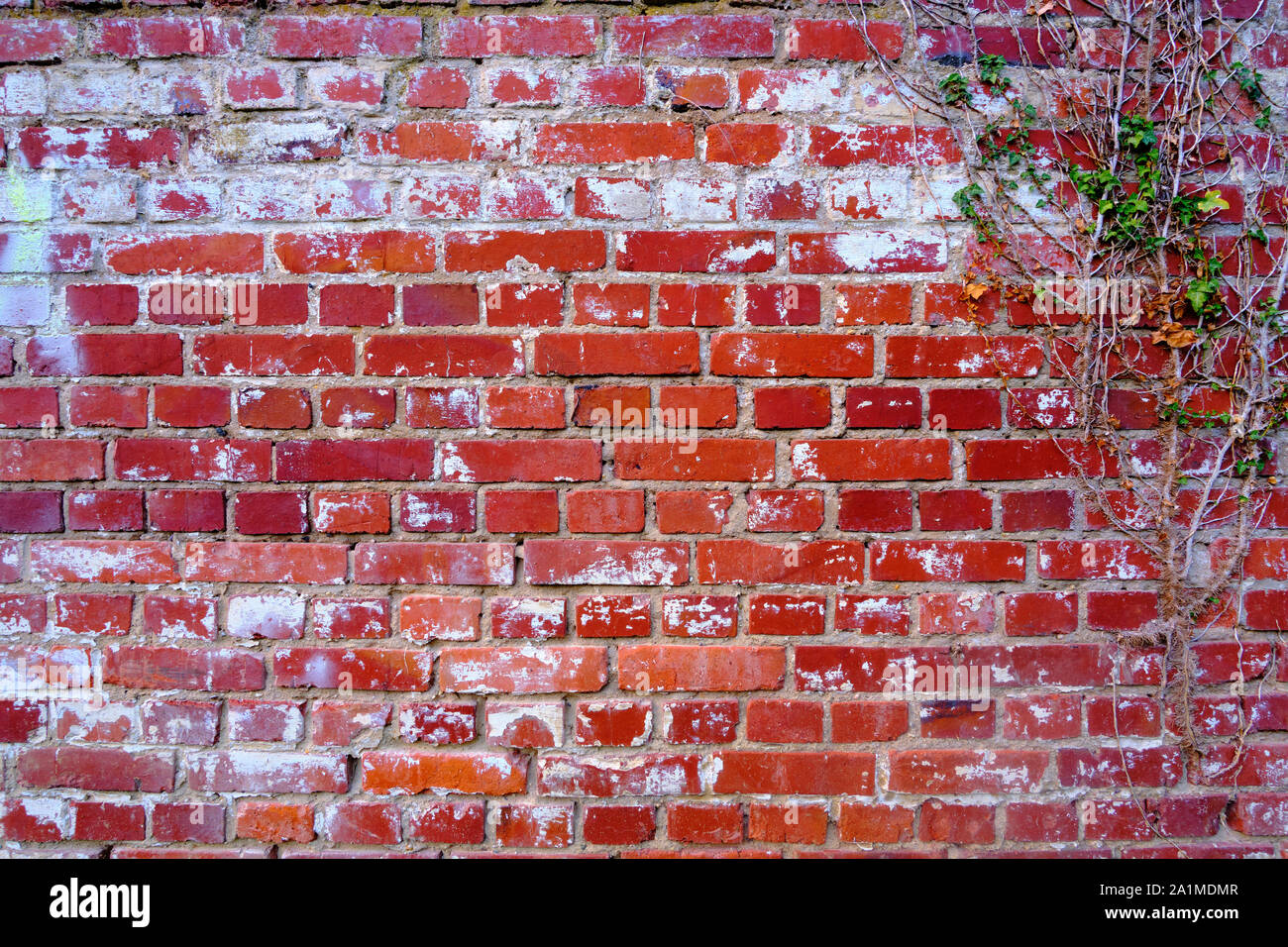 vintage natural brick wall with a lot of ancient patina Stock Photo - Alamy