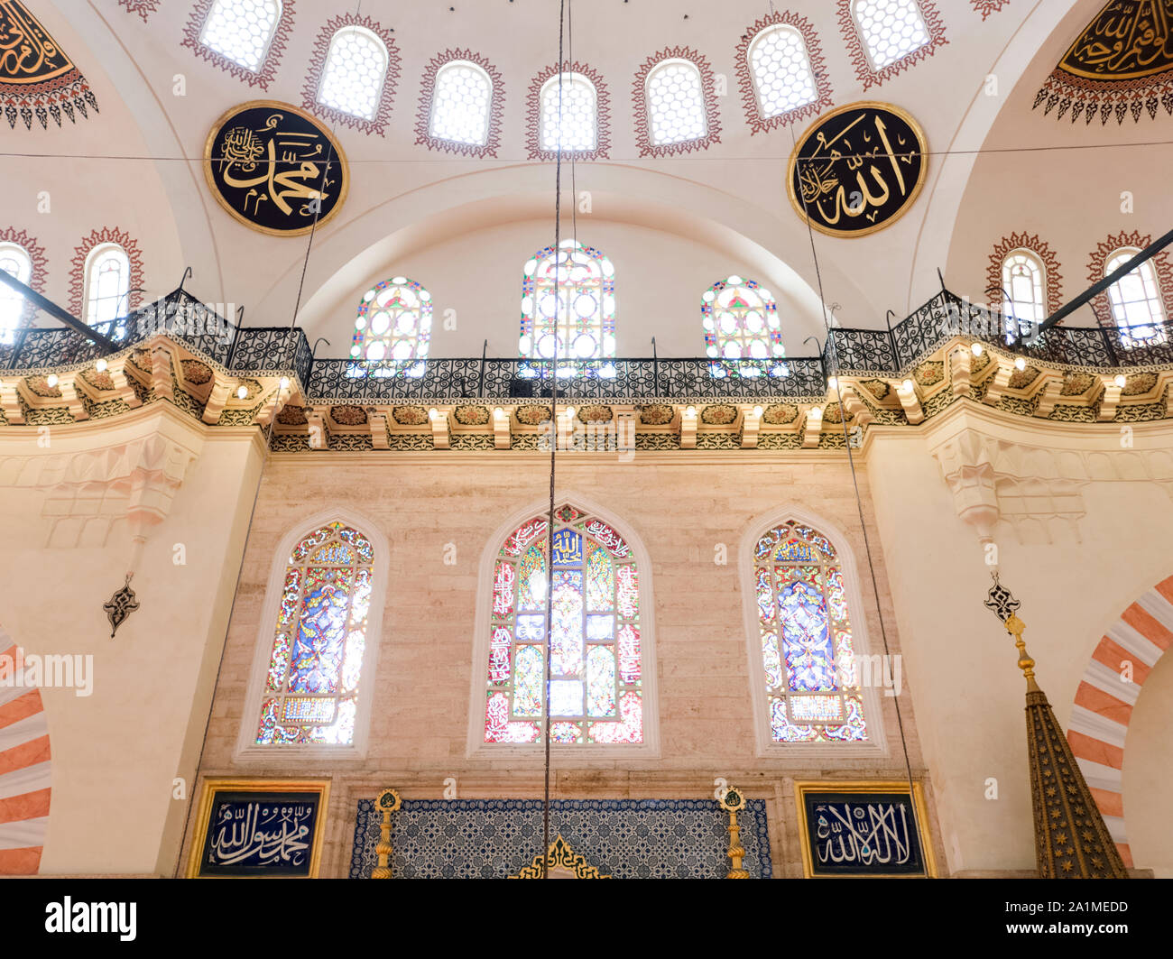 Suleymaniye Mosque Interior High Resolution Stock Photography and ...