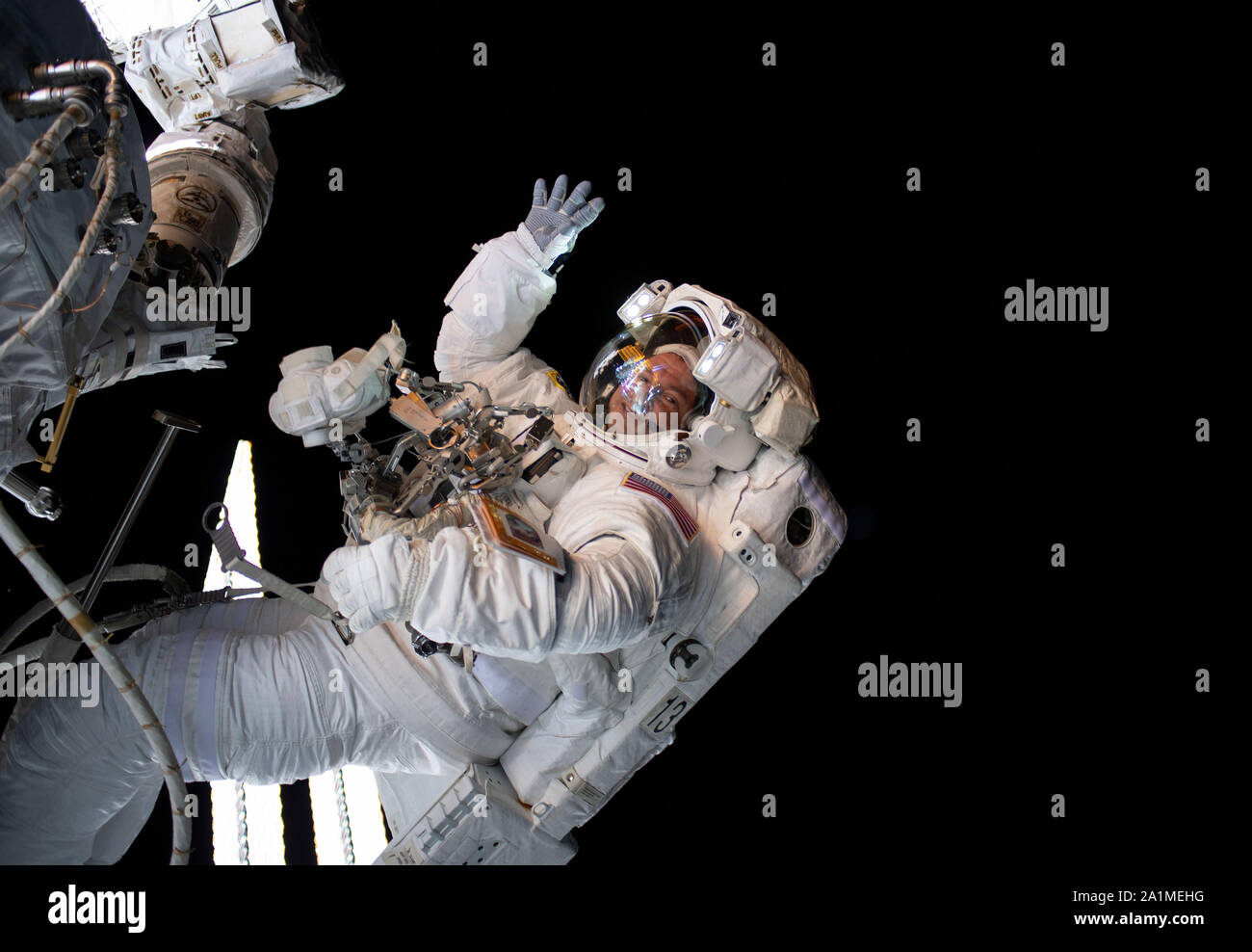 Washington, United States. 27th Sep, 2019. NASA astronaut Andrew Morgan ...