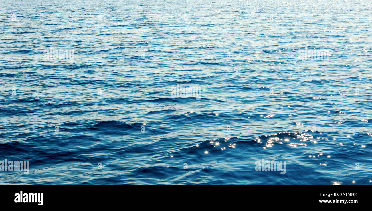 Ocean water surface background Stock Photo - Alamy