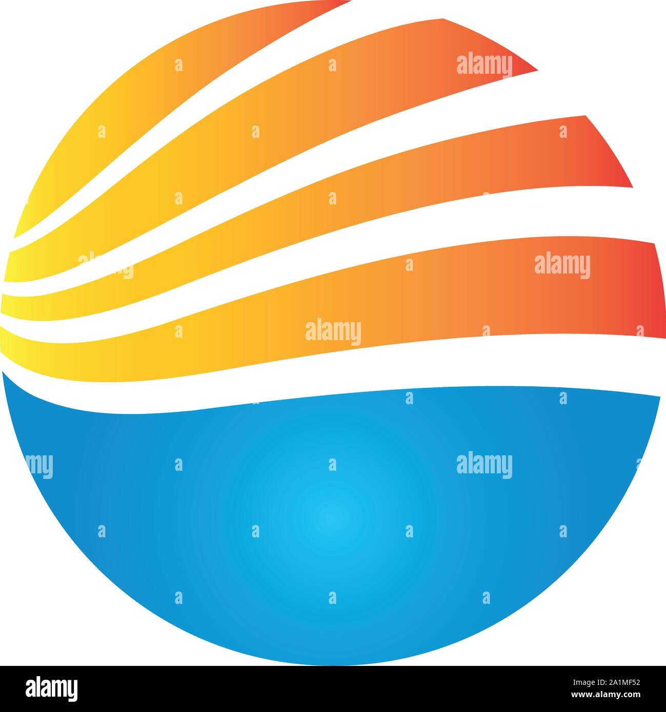 Sun fire logo hi-res stock photography and images - Alamy