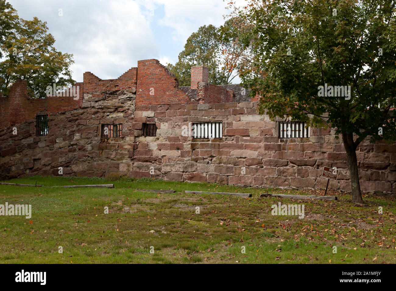 Old New-Gate Prison in East Granby, Connecticut Stock Photo - Alamy