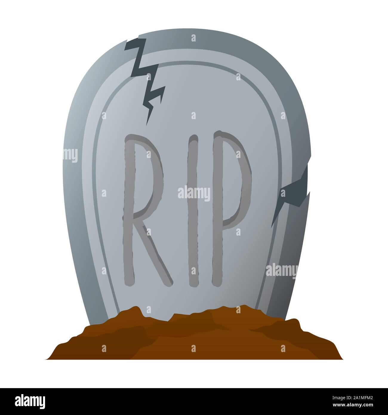 cemetery graveyard with rip icon Stock Vector Image & Art - Alamy