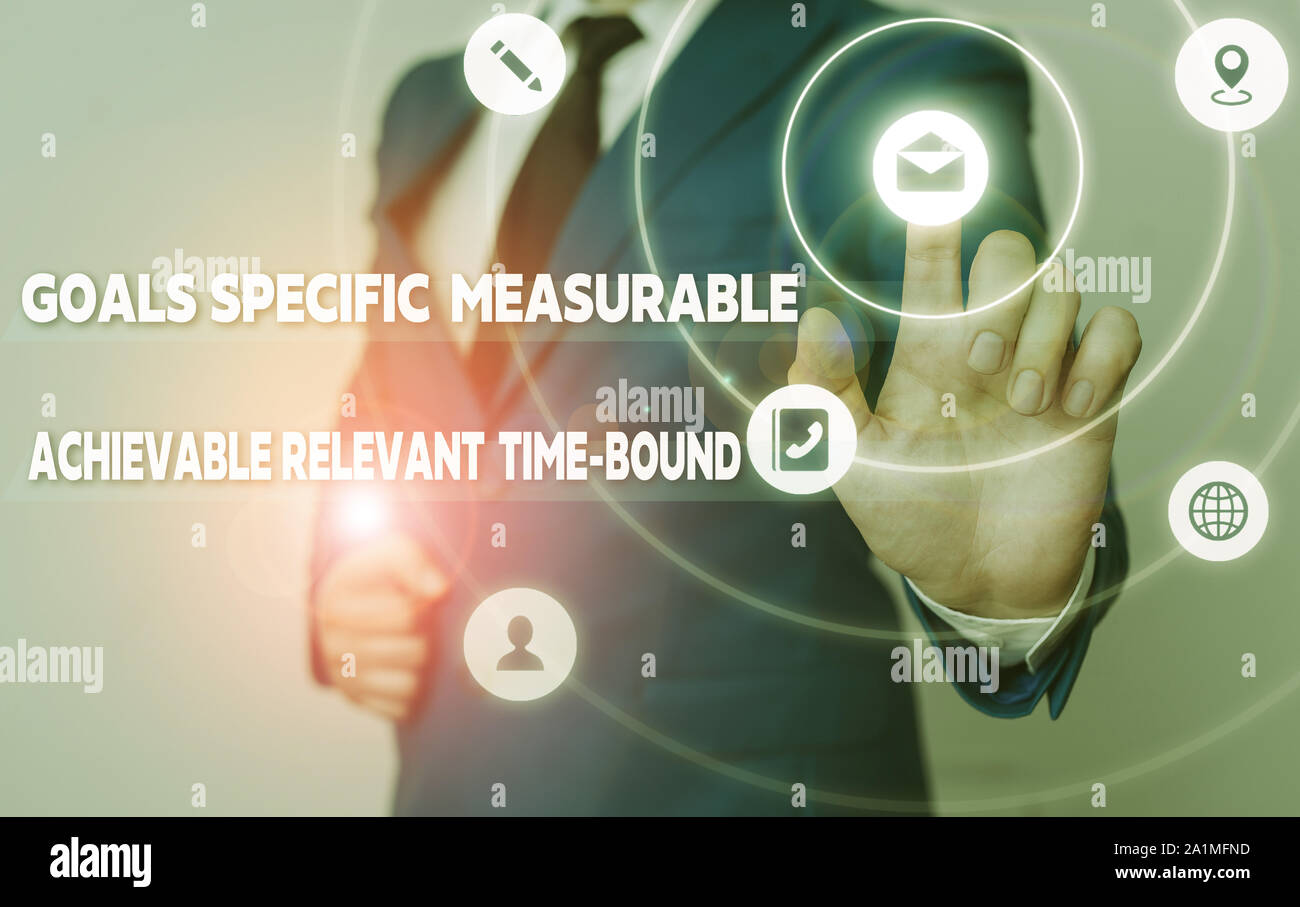 Smart Specific Measurable Attainable Relevant High Resolution Stock ...