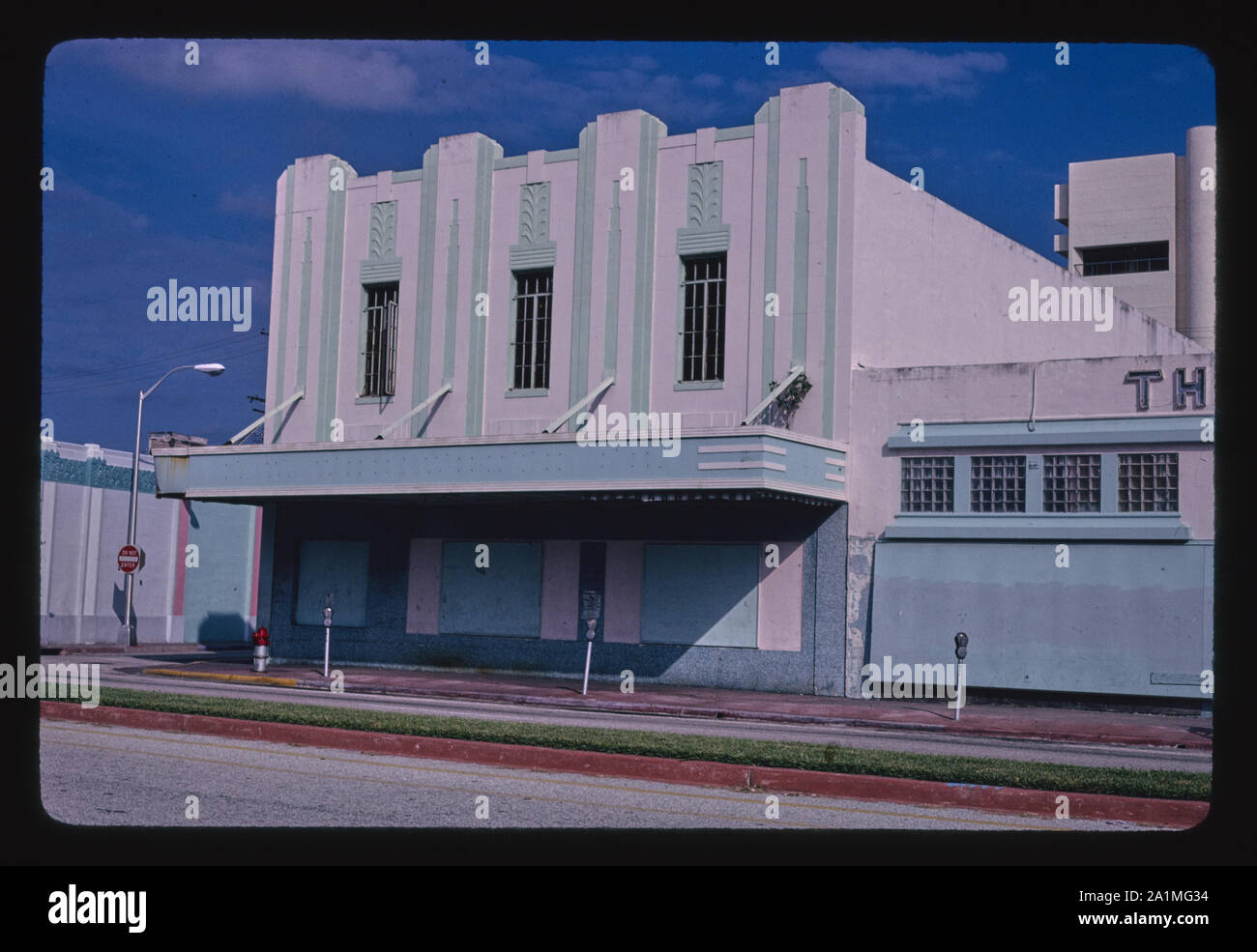 Old Theater, Miami Beach, Florida Stock Photo - Alamy