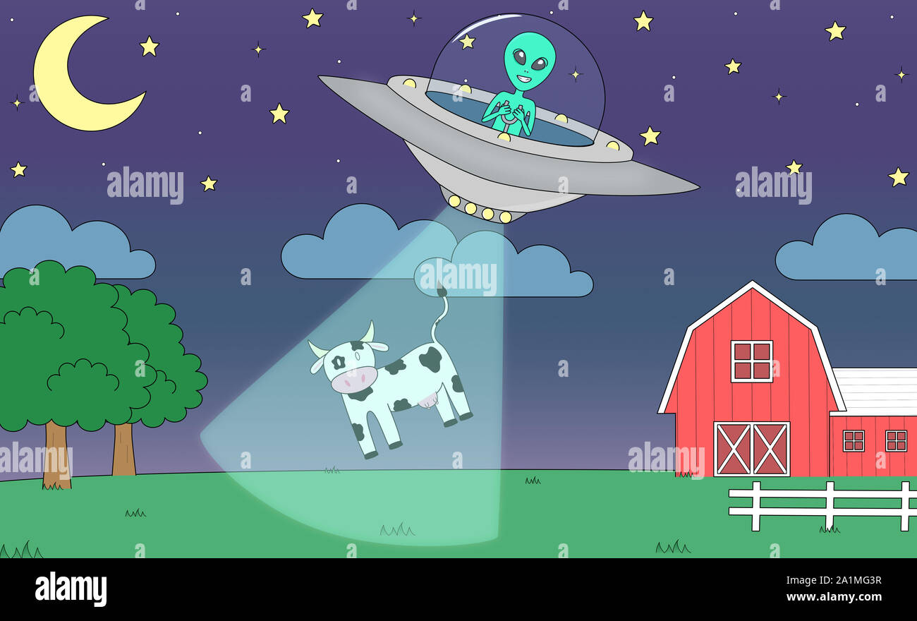 Floating ufo hi-res stock photography and images - Alamy