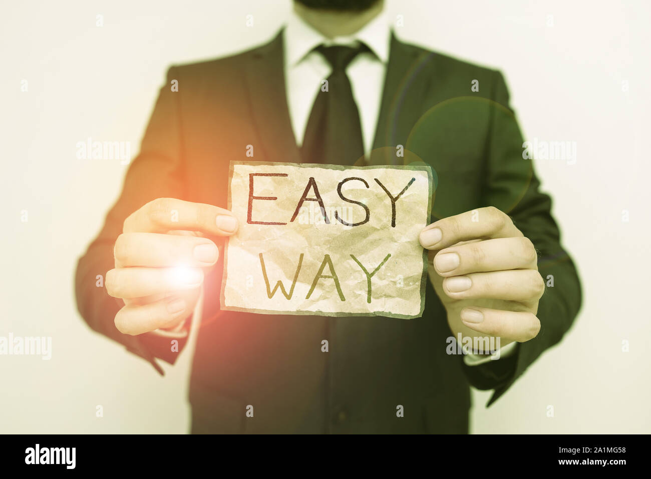 Hard easy tough life hi-res stock photography and images - Alamy