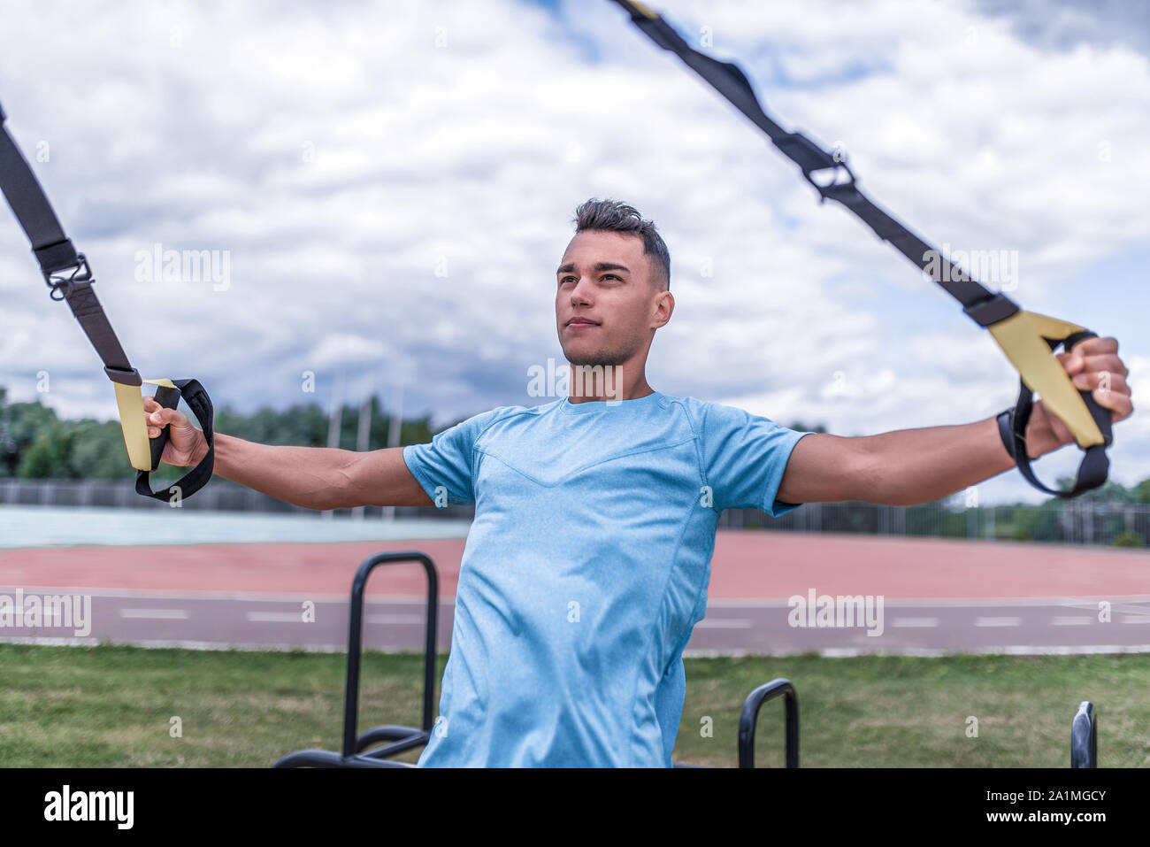 Pectoral muscles hi-res stock photography and images - Alamy