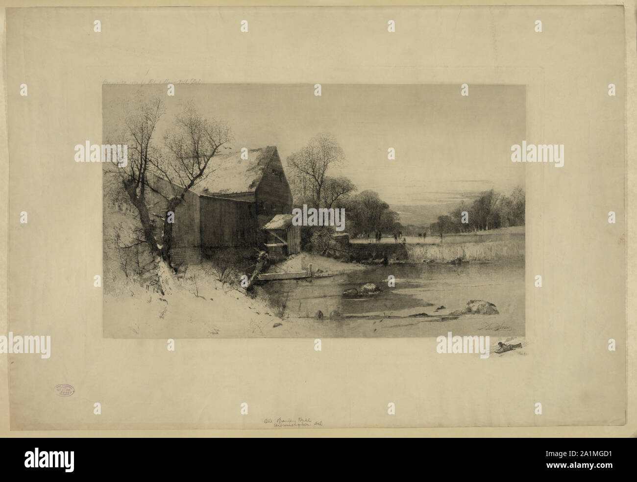 Old barley mill hi-res stock photography and images - Alamy