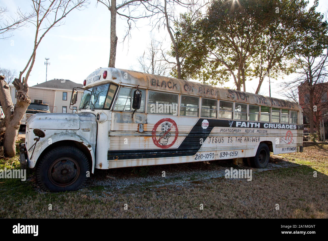 Empty bus montgomery hi-res stock photography and images - Alamy
