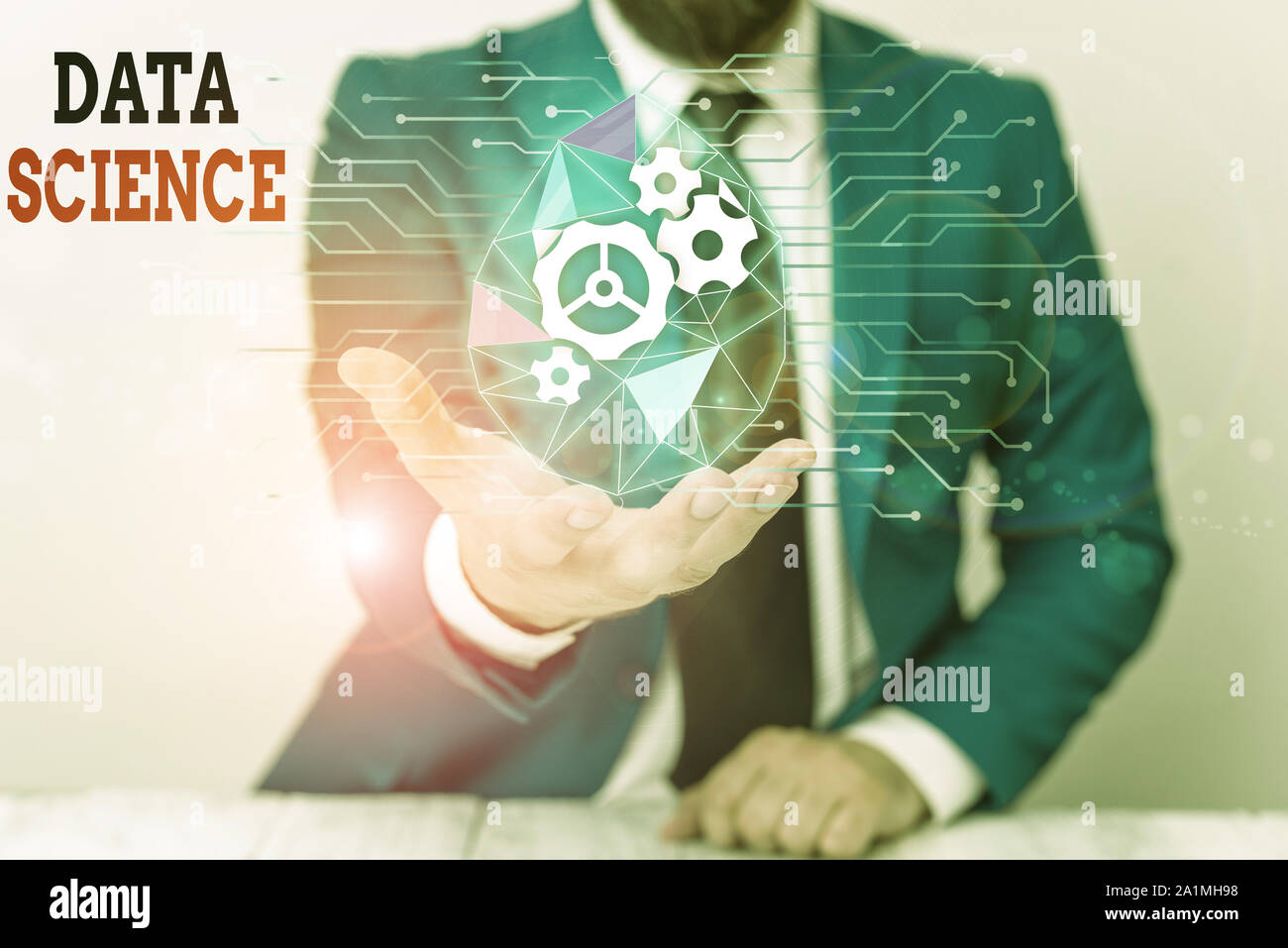 Word writing text Data Science. Business photo showcasing multidisciplinary field that uses ...