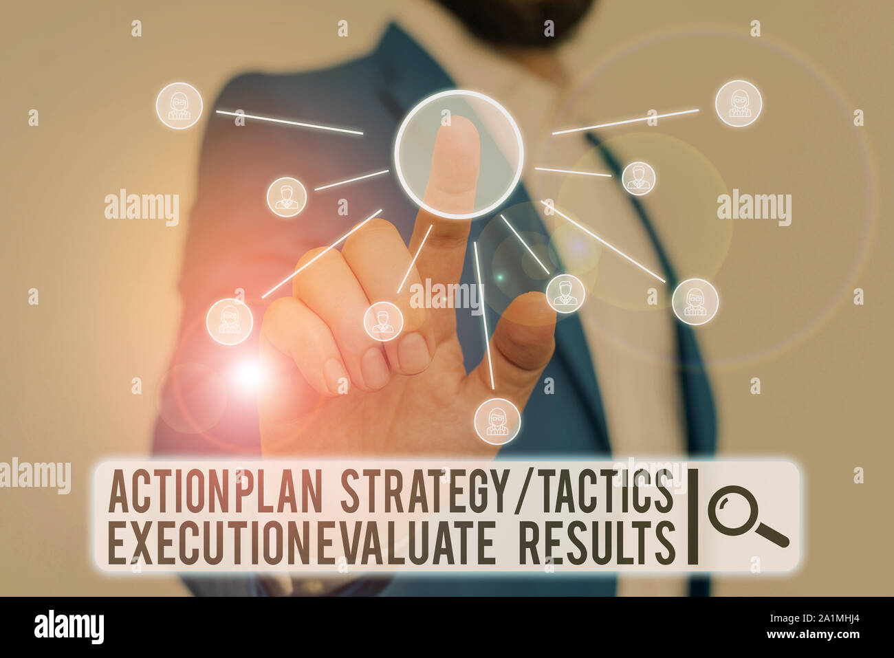 Writing Note Showing Action Plan Strategy Ortacti Business Concept For Action Plan Strategy Or