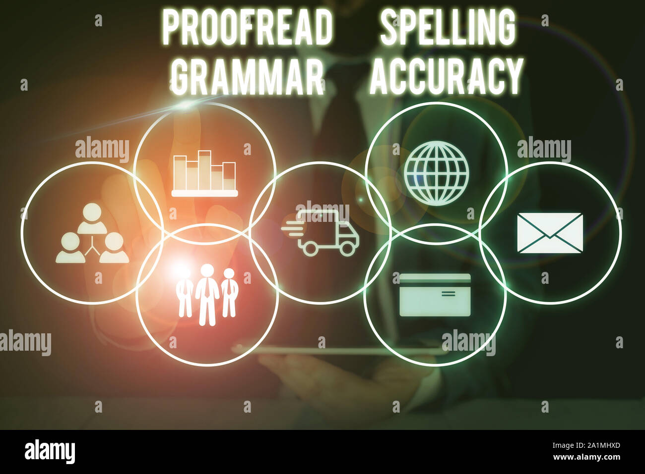 Conceptual hand writing showing Proofread Spelling Grammar Accuracy ...