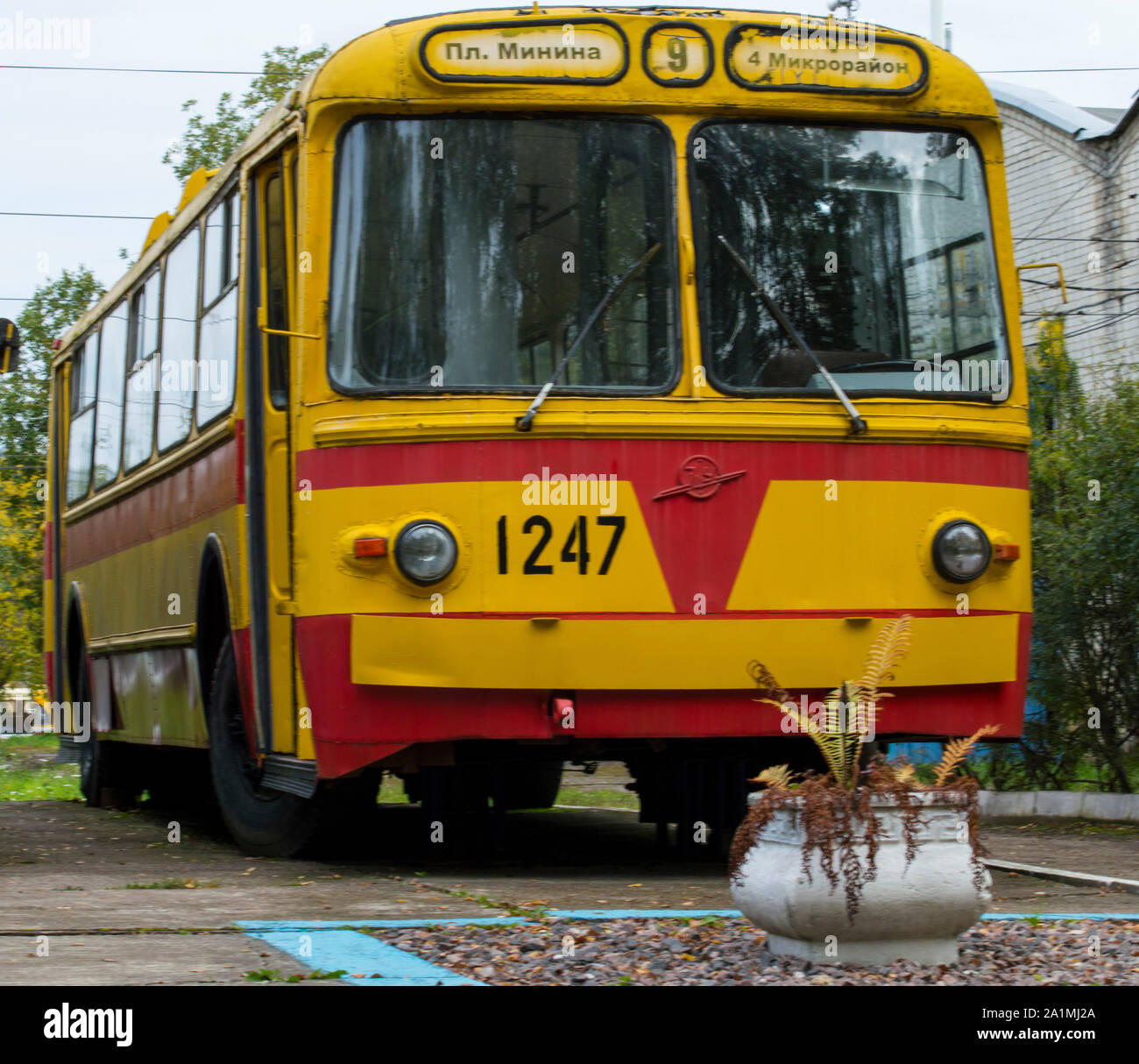 Soviet bus stop hi-res stock photography and images - Alamy