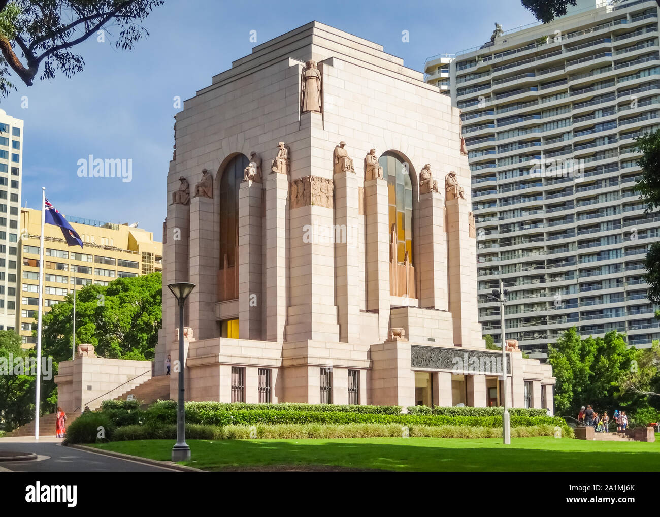 Anzac memorial hyde park hi-res stock photography and images - Alamy