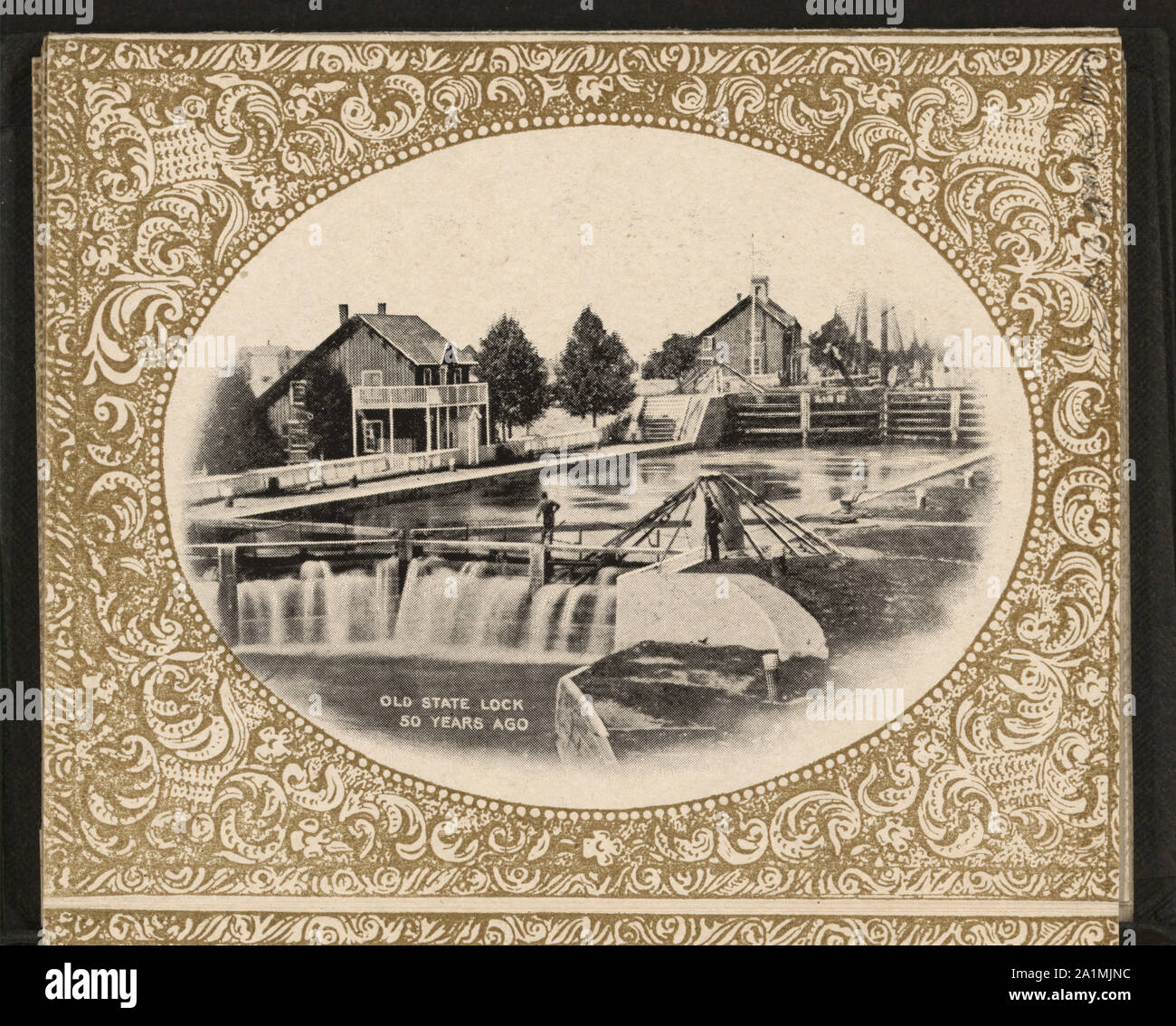 Old state lock 50 years ago Stock Photo - Alamy