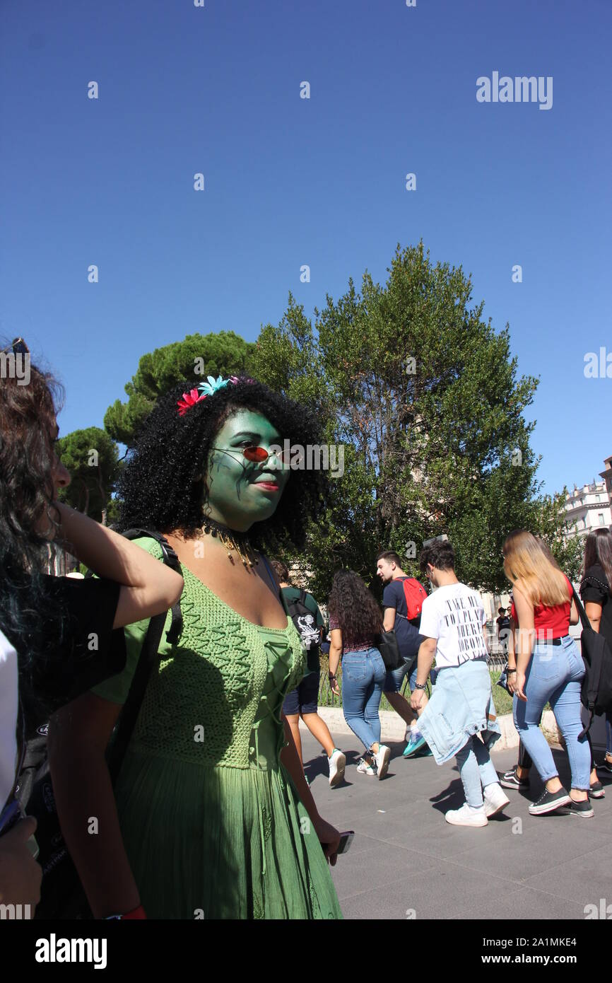 27 September 2019 Thousands of young protesters at the "Fridays for ...