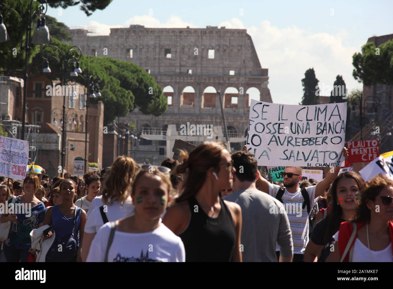 27 September 2019 Thousands of young protesters at the "Fridays for ...