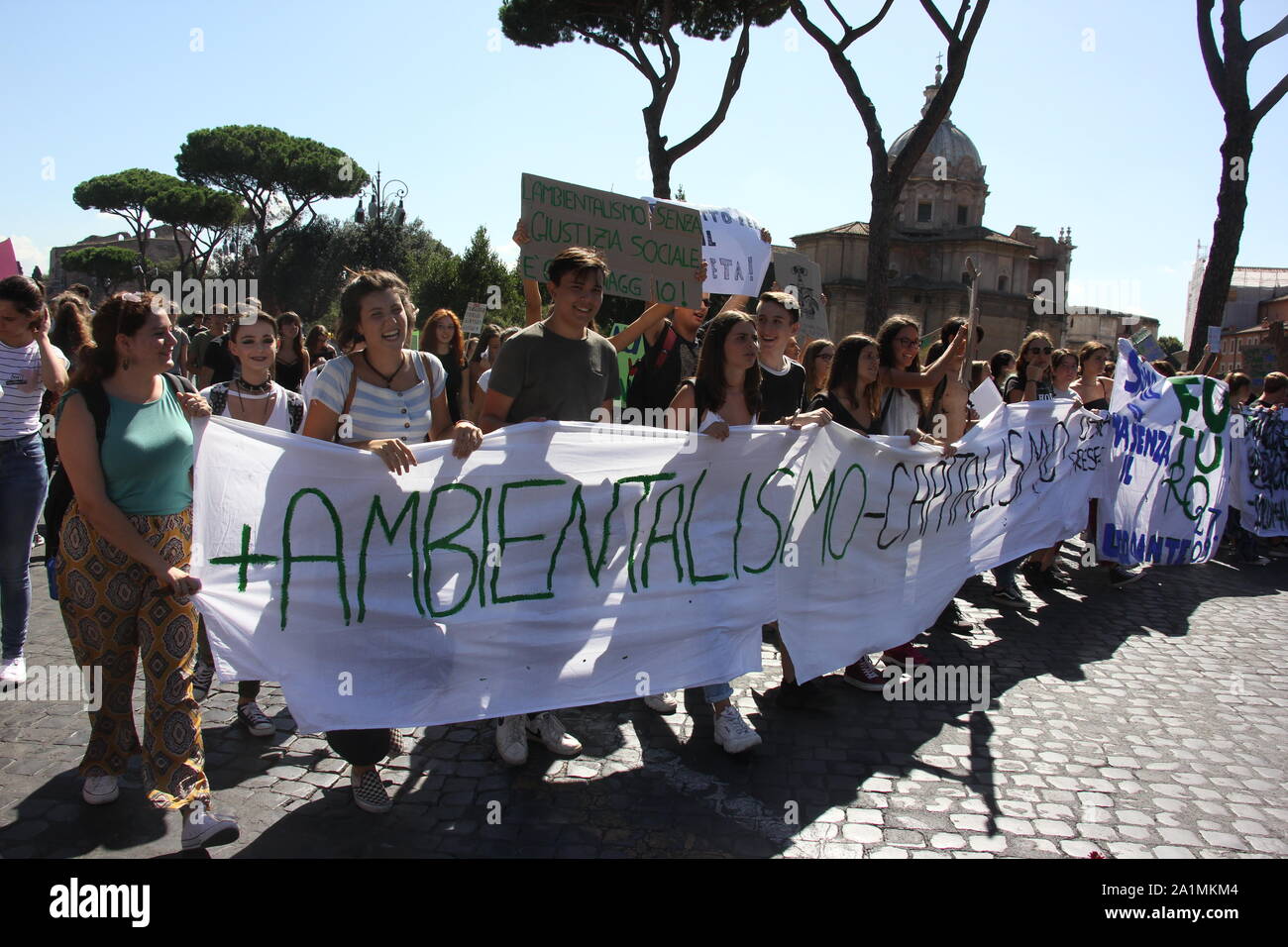 27 September 2019 Thousands of young protesters at the "Fridays for ...