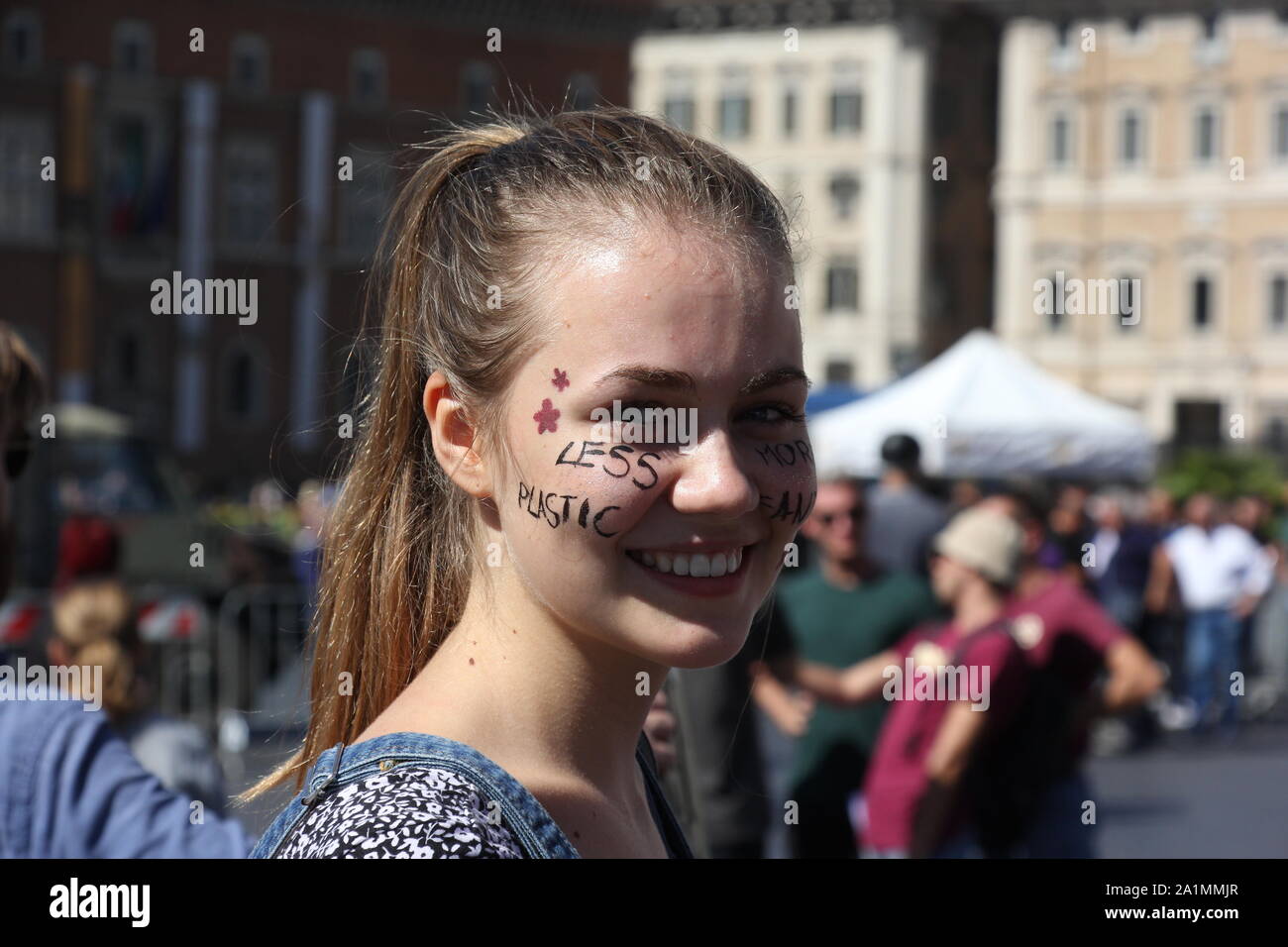 27 September 2019 Thousands of young protesters at the "Fridays for ...