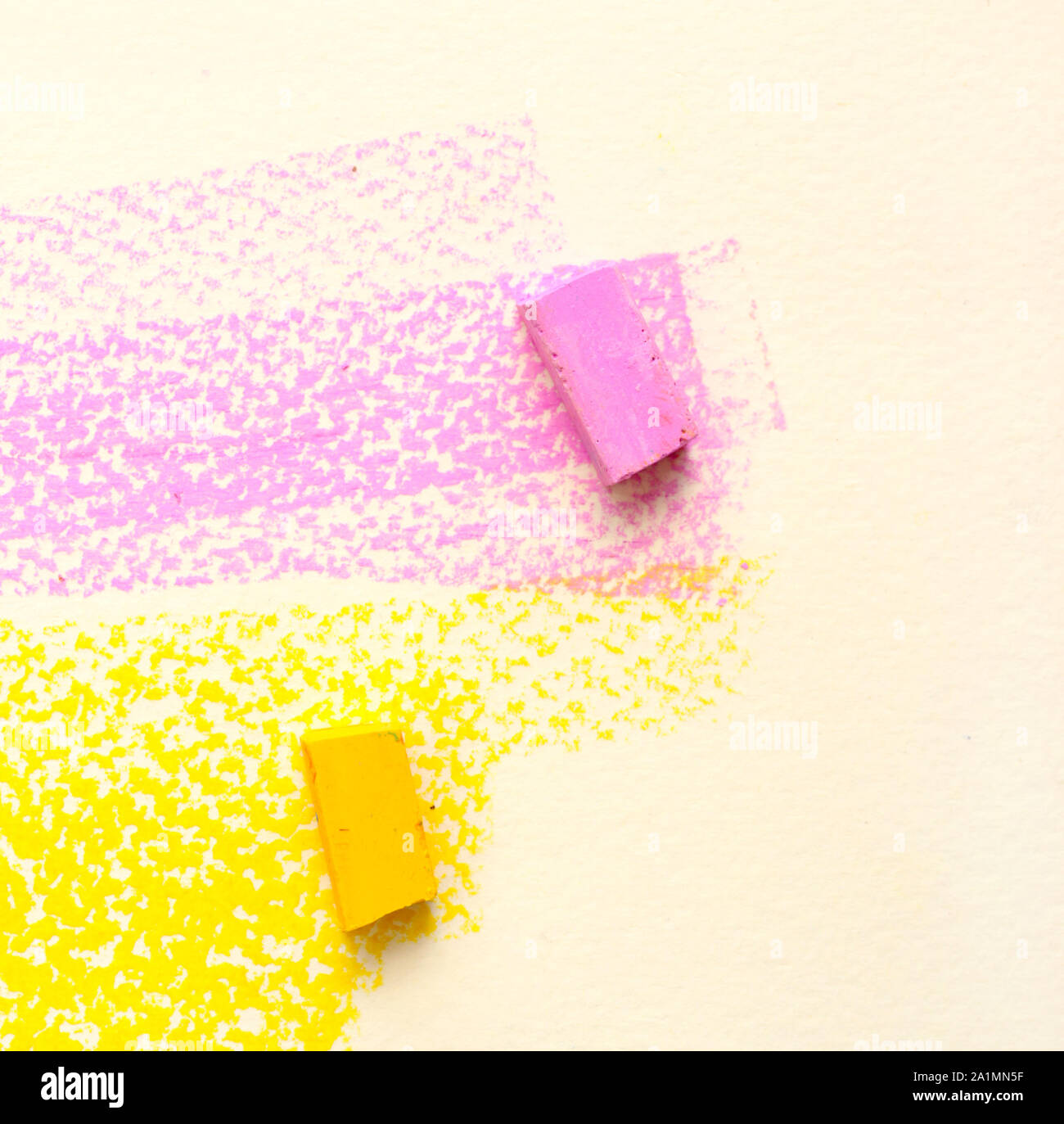 Close up of Crayons and Pastel lines Stock Photo - Alamy