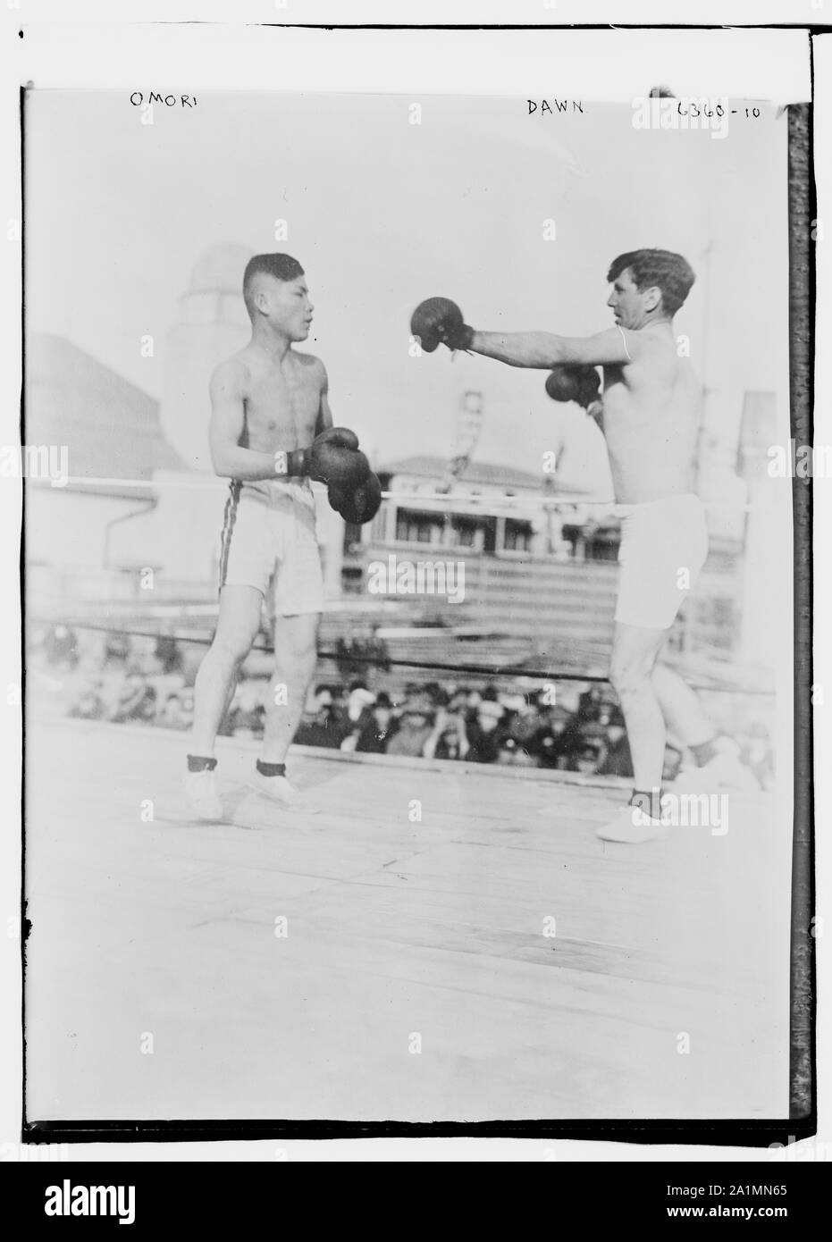 Omori vs Dawn (boxing Stock Photo - Alamy