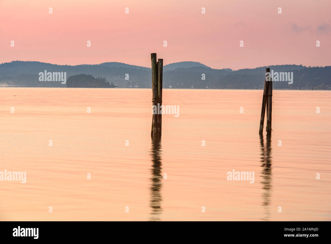 Mill Bay at dawn, Mill Bay, British Columbia, Canada Stock Photo - Alamy