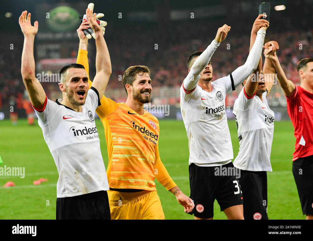 27 September 2019, Berlin: Soccer: Bundesliga, 6th matchday, 1st FC ...