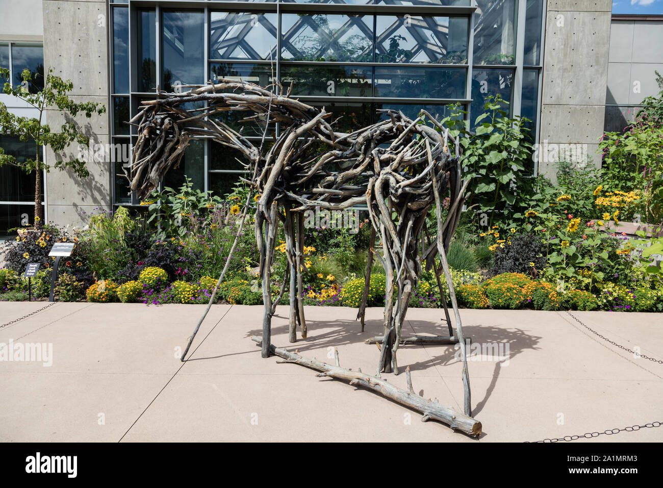 One of horse owner, and horse lover, Deborah Butterfield's sculptures ...