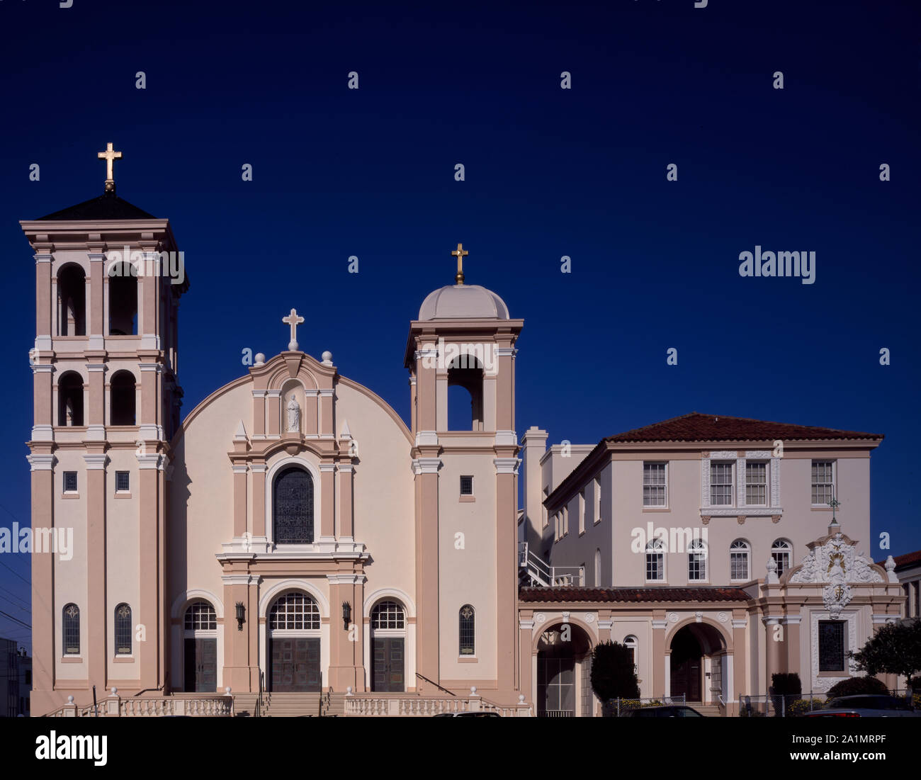 One of many Catholic Churches in San Francisco, California Stock Photo ...
