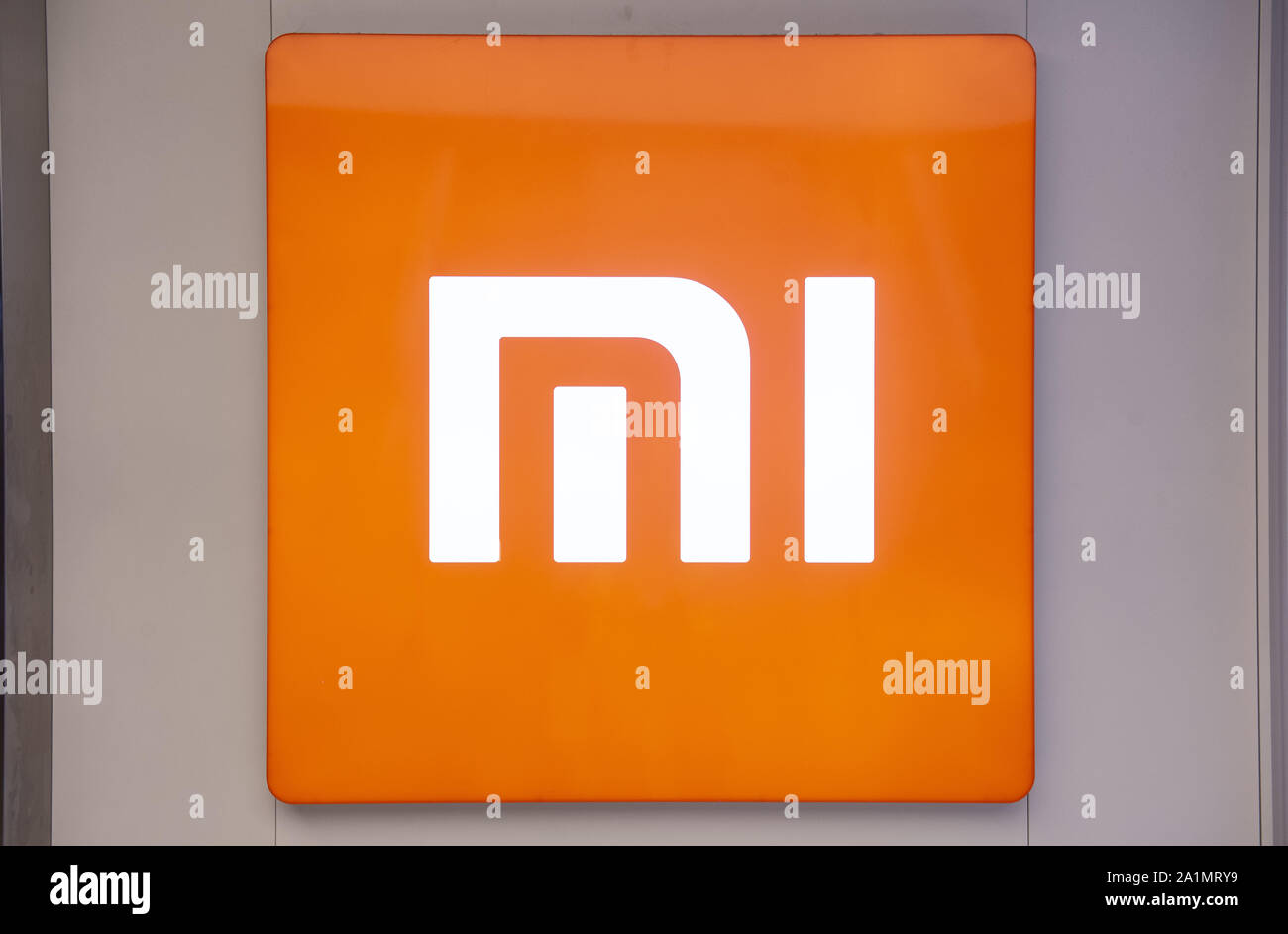 Xiaomi logo brand hi-res stock photography and images - Alamy