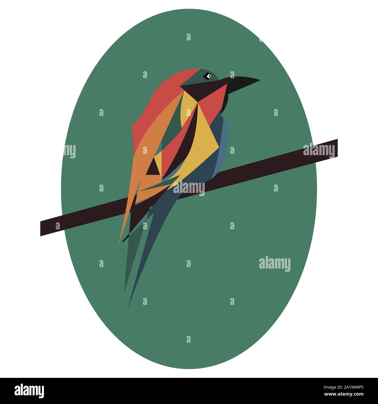 Cute bird vector cartoon illustration. Wild zoo animal icon. Adorable ...