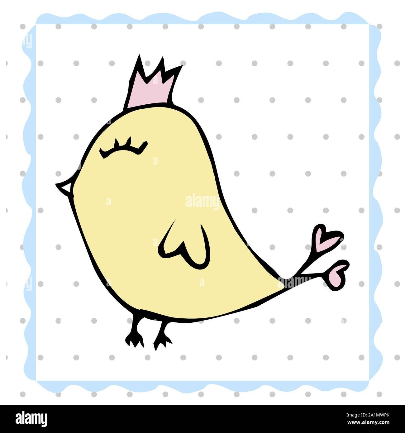 Colorful bird collection. Cute hand drawn bird doodles. Good for ...
