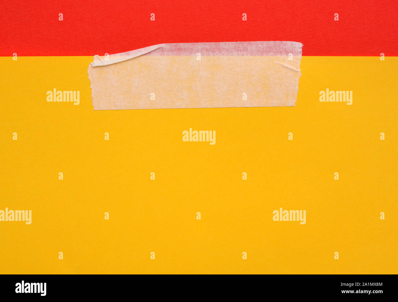Various colored papers pasted on a flat layout Stock Photo - Alamy