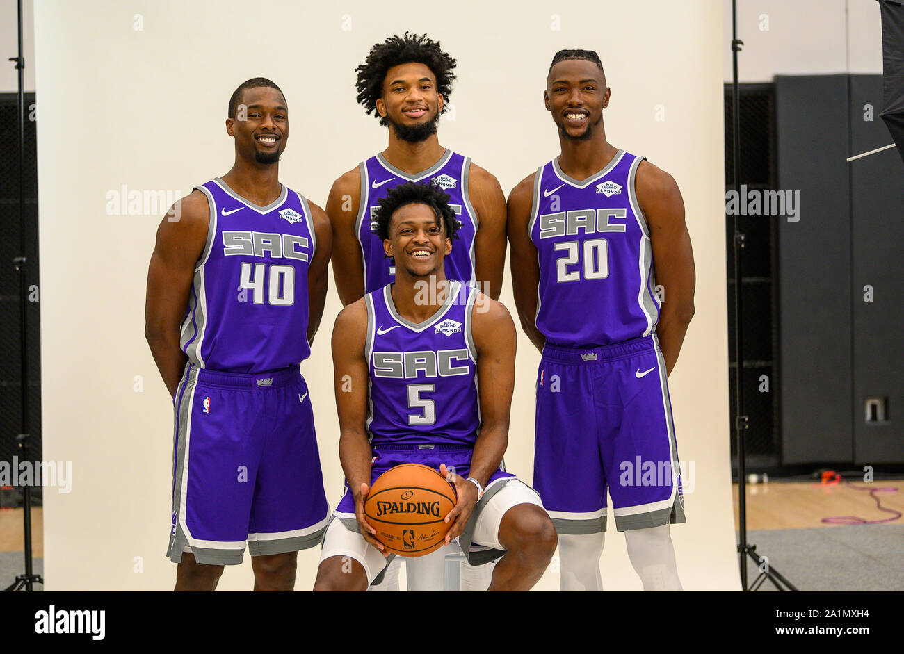 Sacramento, CA, USA. 27th Sep, 2019. Sacramento Kings Harrison Barnes ...